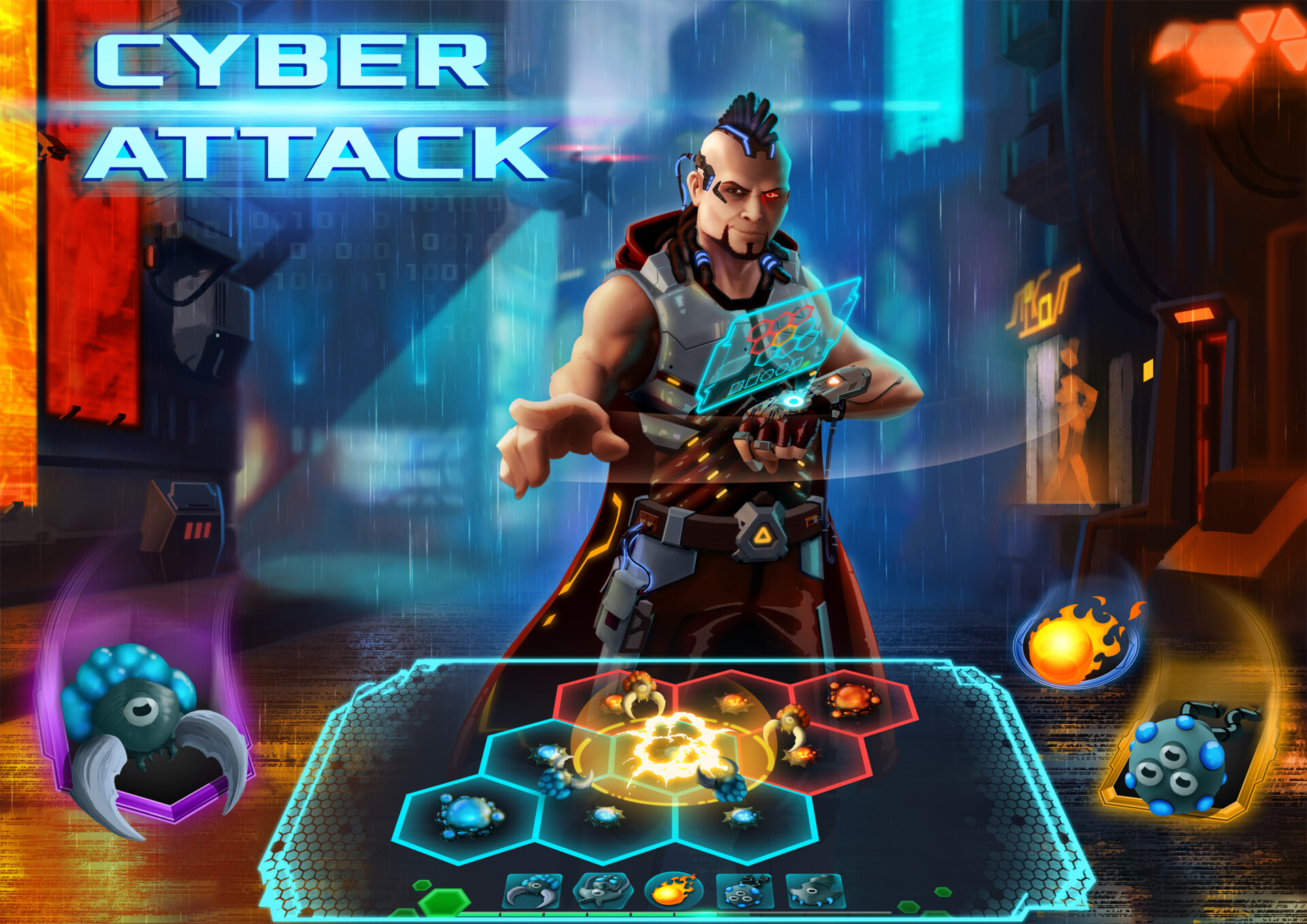 ArtStation - Cyber Attack