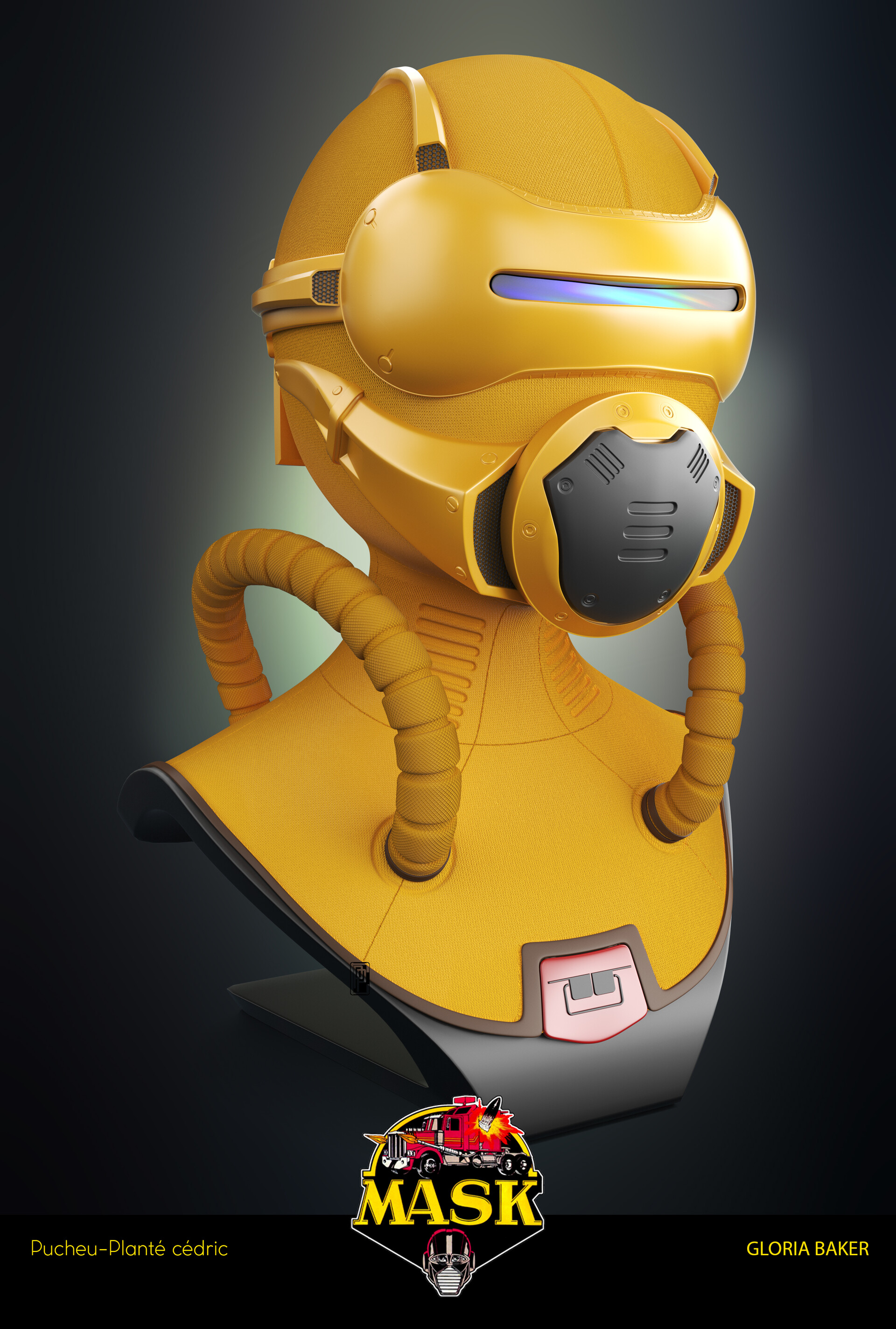 ArtStation - Gloria serie M.A.S.k