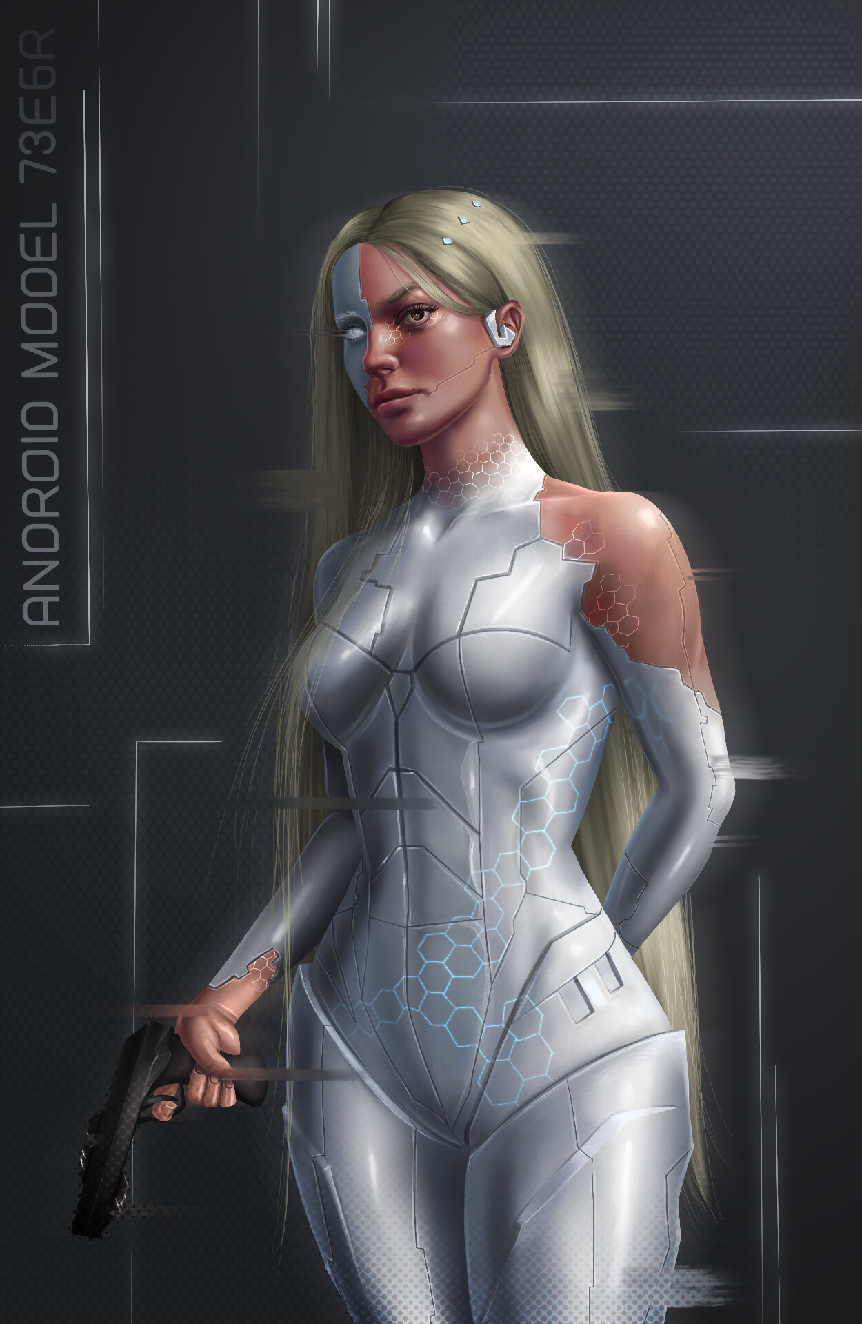 ArtStation - Android Model 73E6R