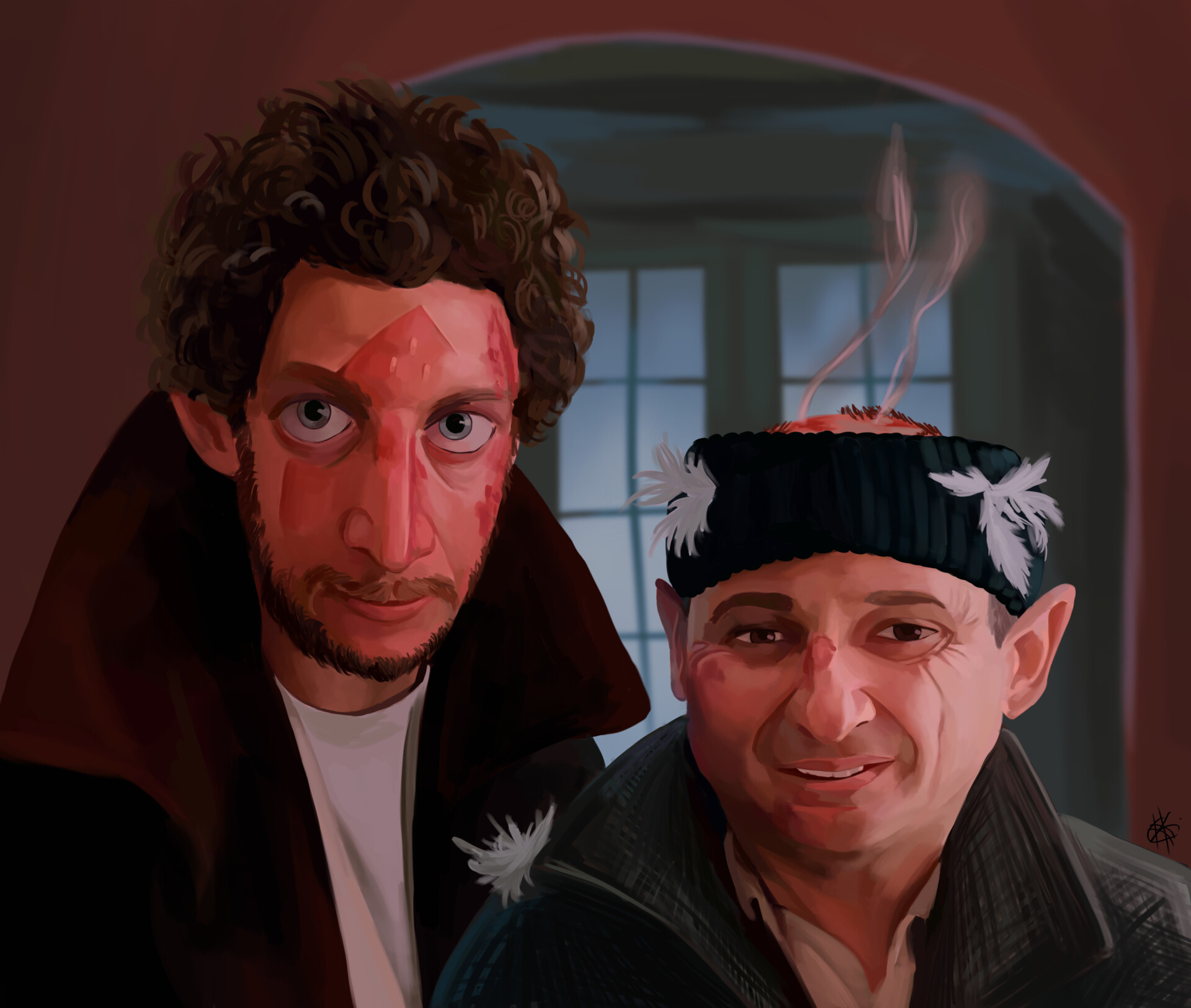 Marv Home Alone