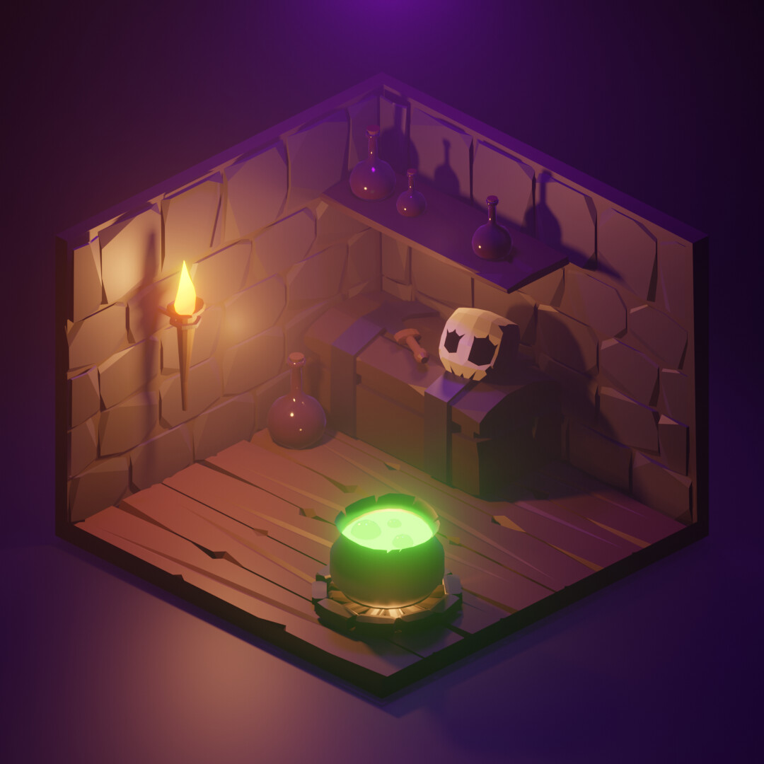 ArtStation - Witch's Lair