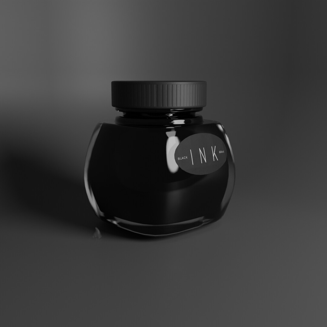 ArtStation - Ink Bottle