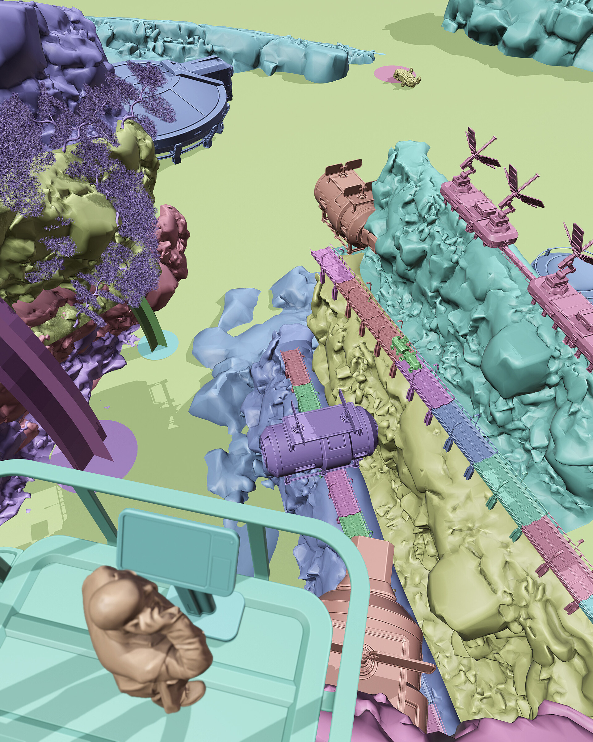 Steven Ptasinski - In the Cliffs, Mission to Minerva #KB3Dchallenge