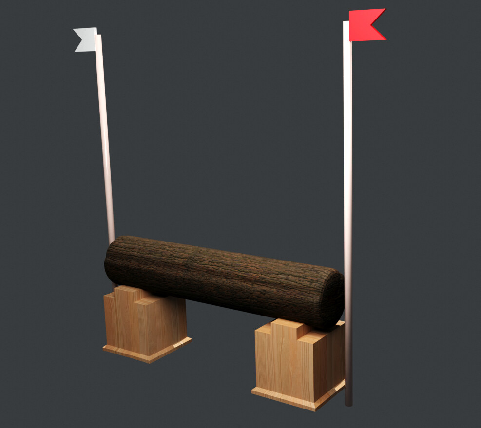 ArtStation - Log Horse Jump