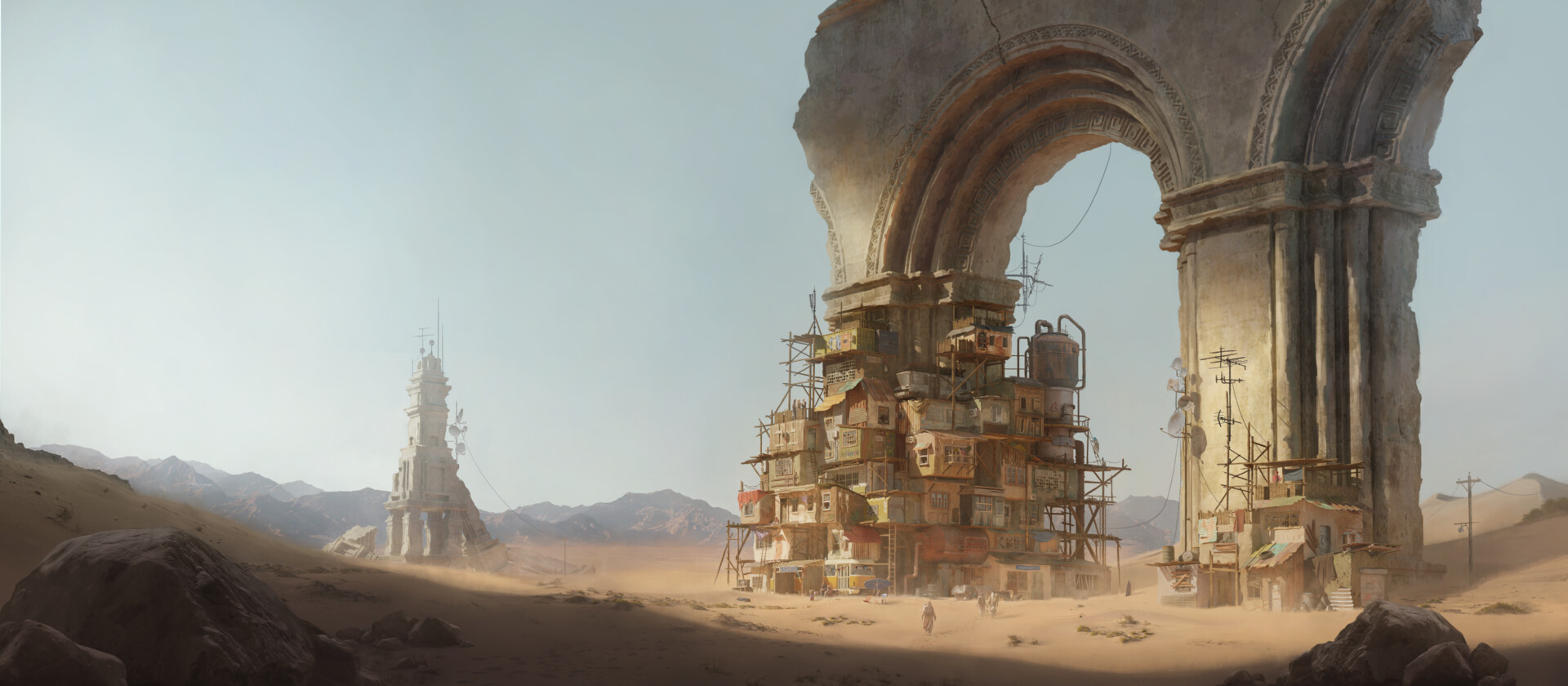 ArtStation - Slum Arch