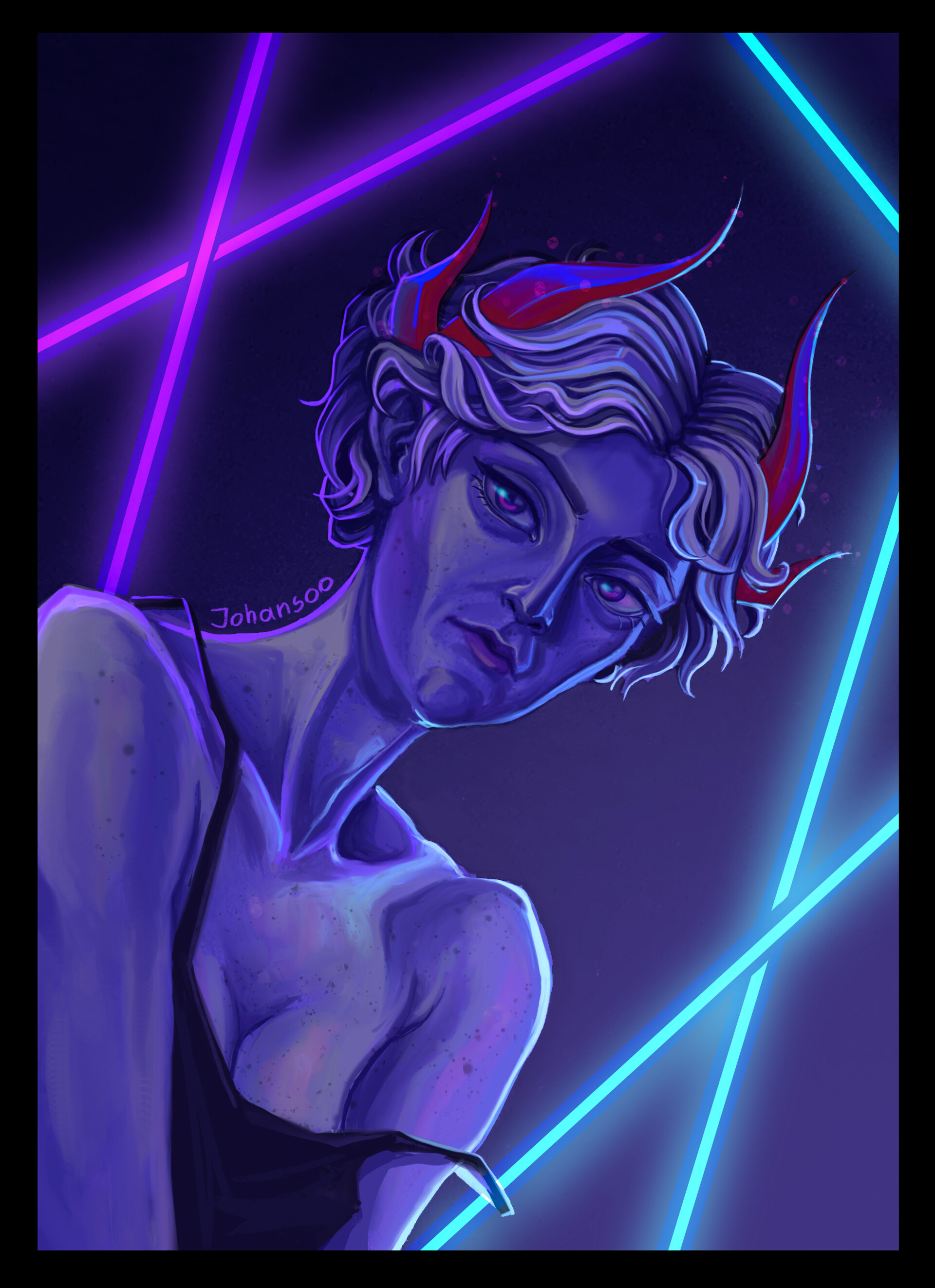 ArtStation - Demonic beauty