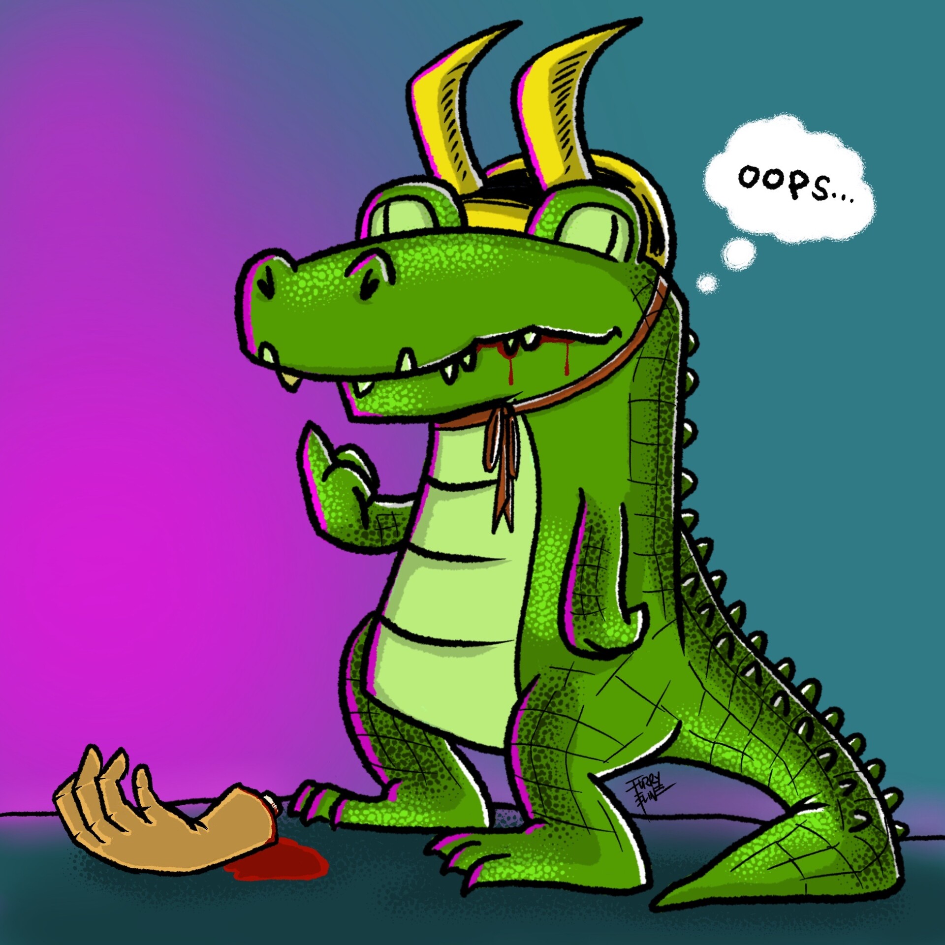 Cheri Ong - Croc Loki