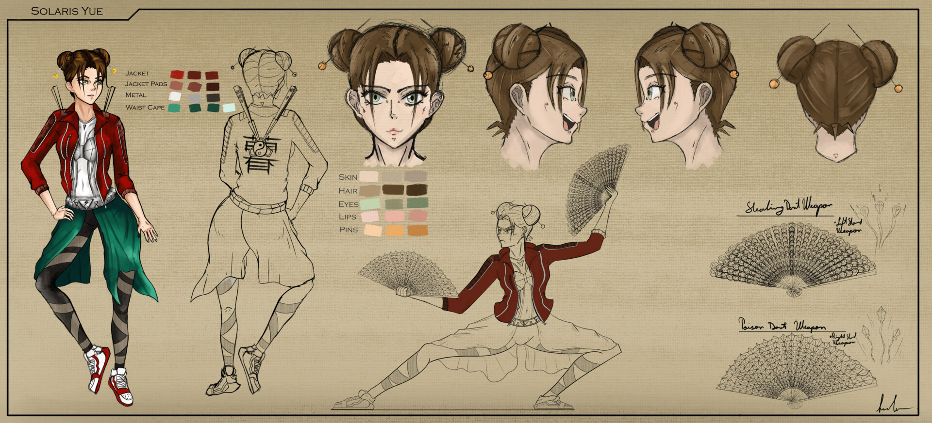 ArtStation - Original Solaris Yue Character Design (2020)