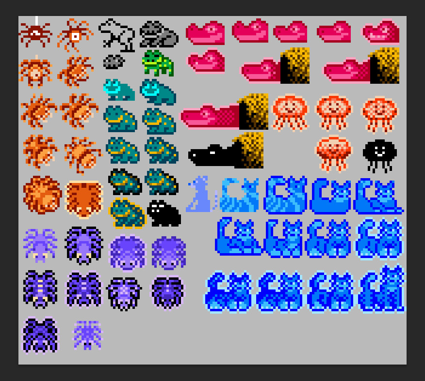 ArtStation - Pixel Art: Animal NPCs