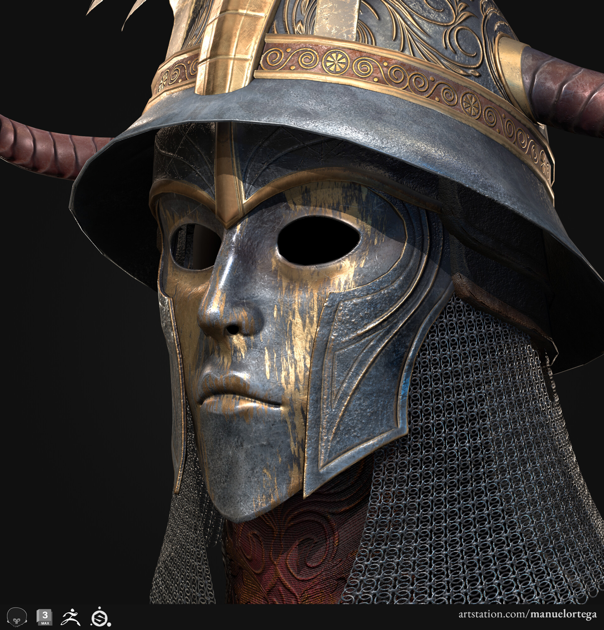 Manuel Ortega - Valkyrie Helmet