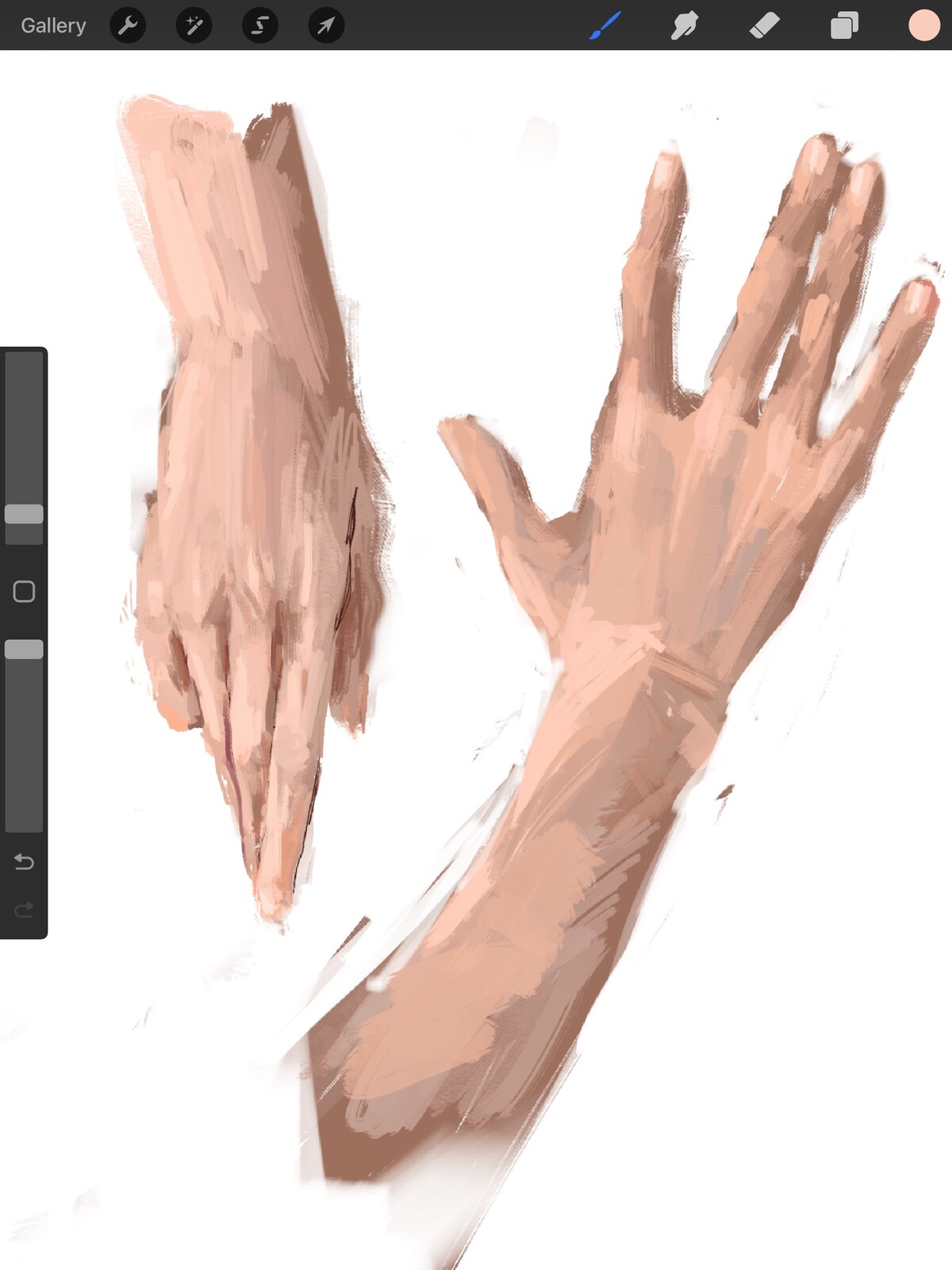 Kit Lee - Hand study