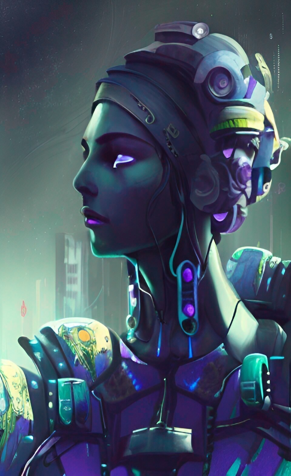 ArtStation - Cyberpunk Persephone