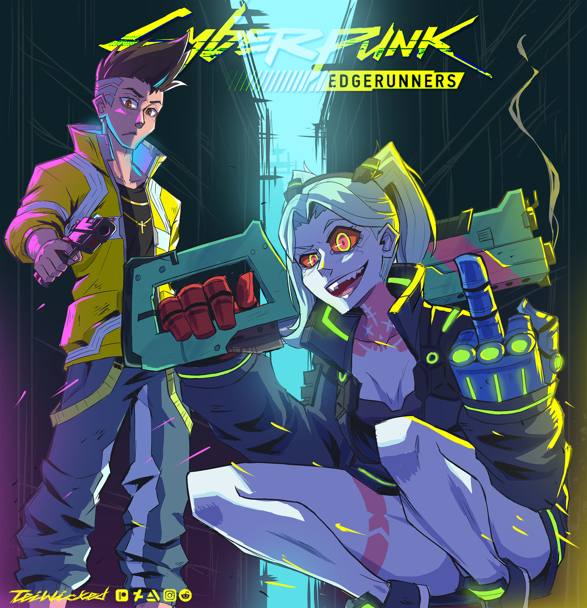 ArtStation - Edgerunners stuff