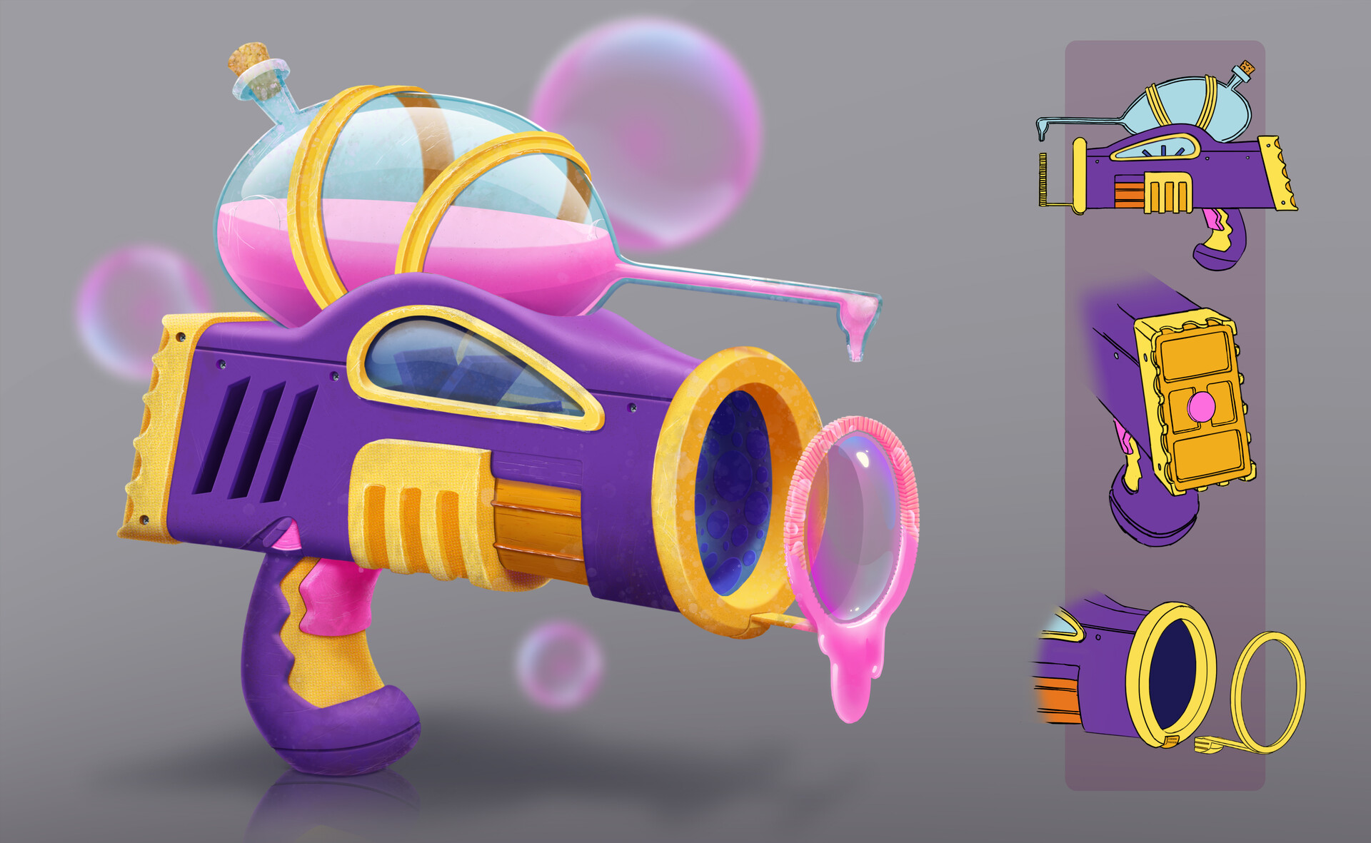 ArtStation - Bubble Gun