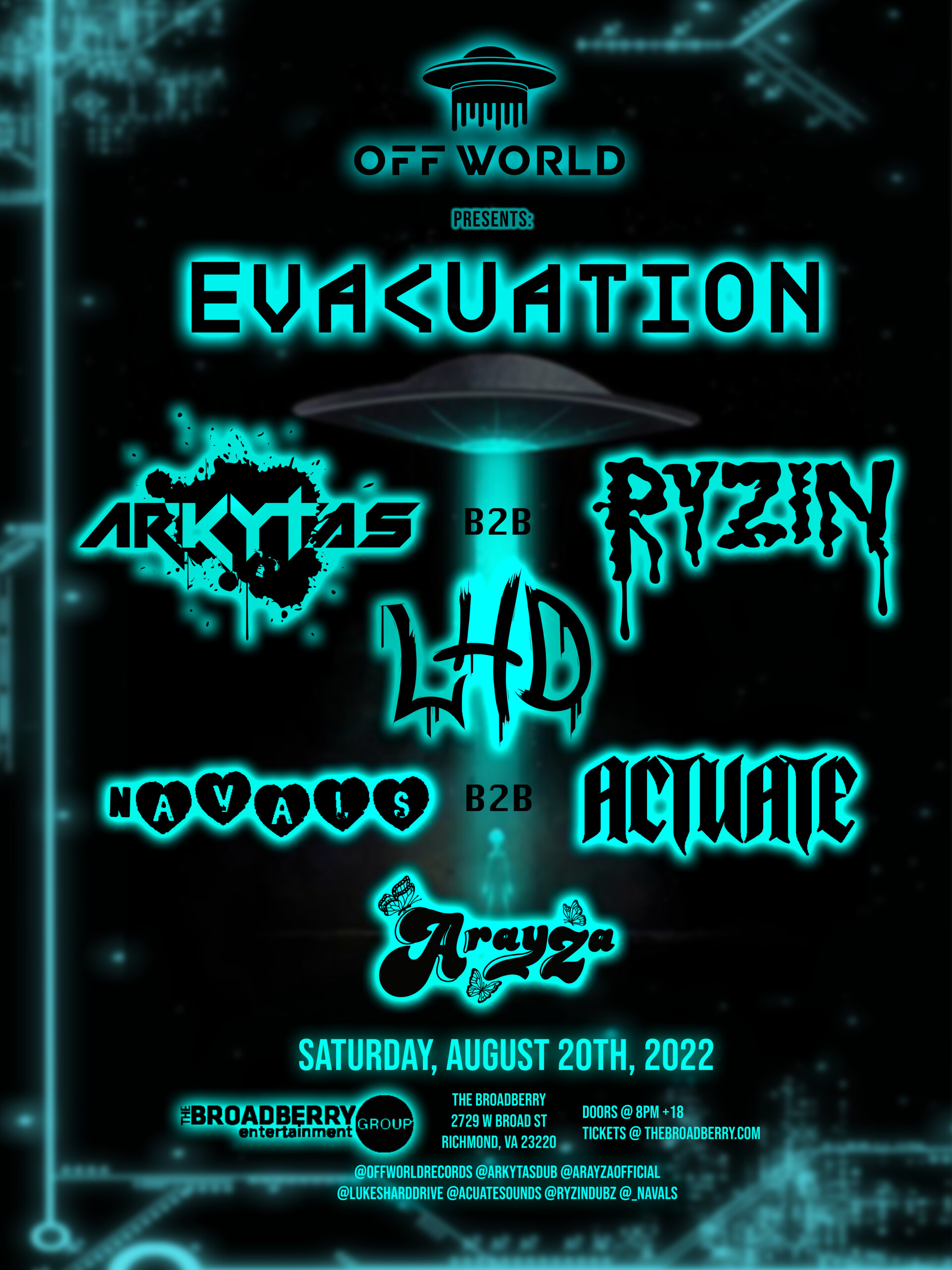 ArtStation - OffWorld Takeover: Evacuation promo poster