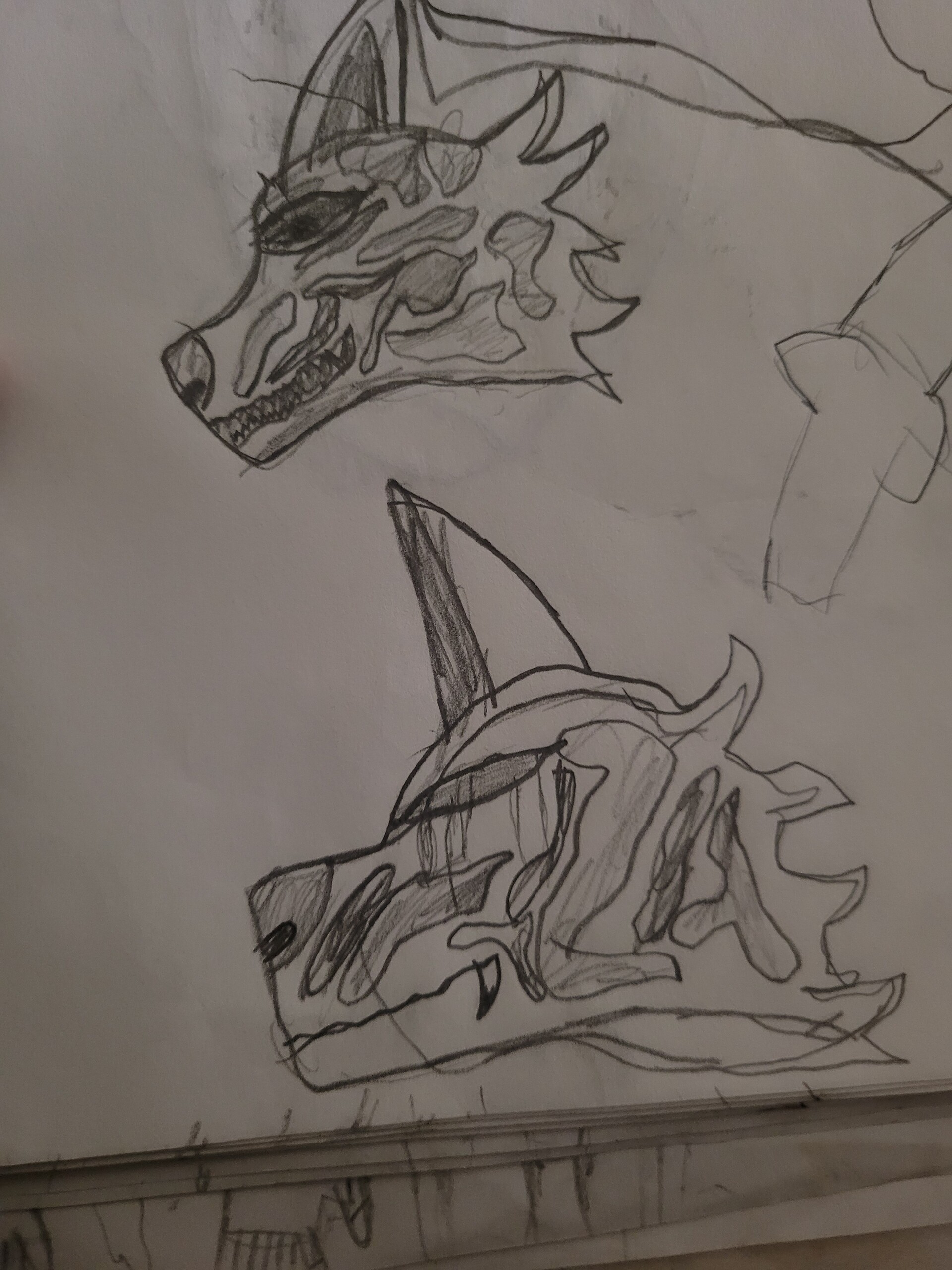 ArtStation - Sketch of the Hell hounds from call of duty