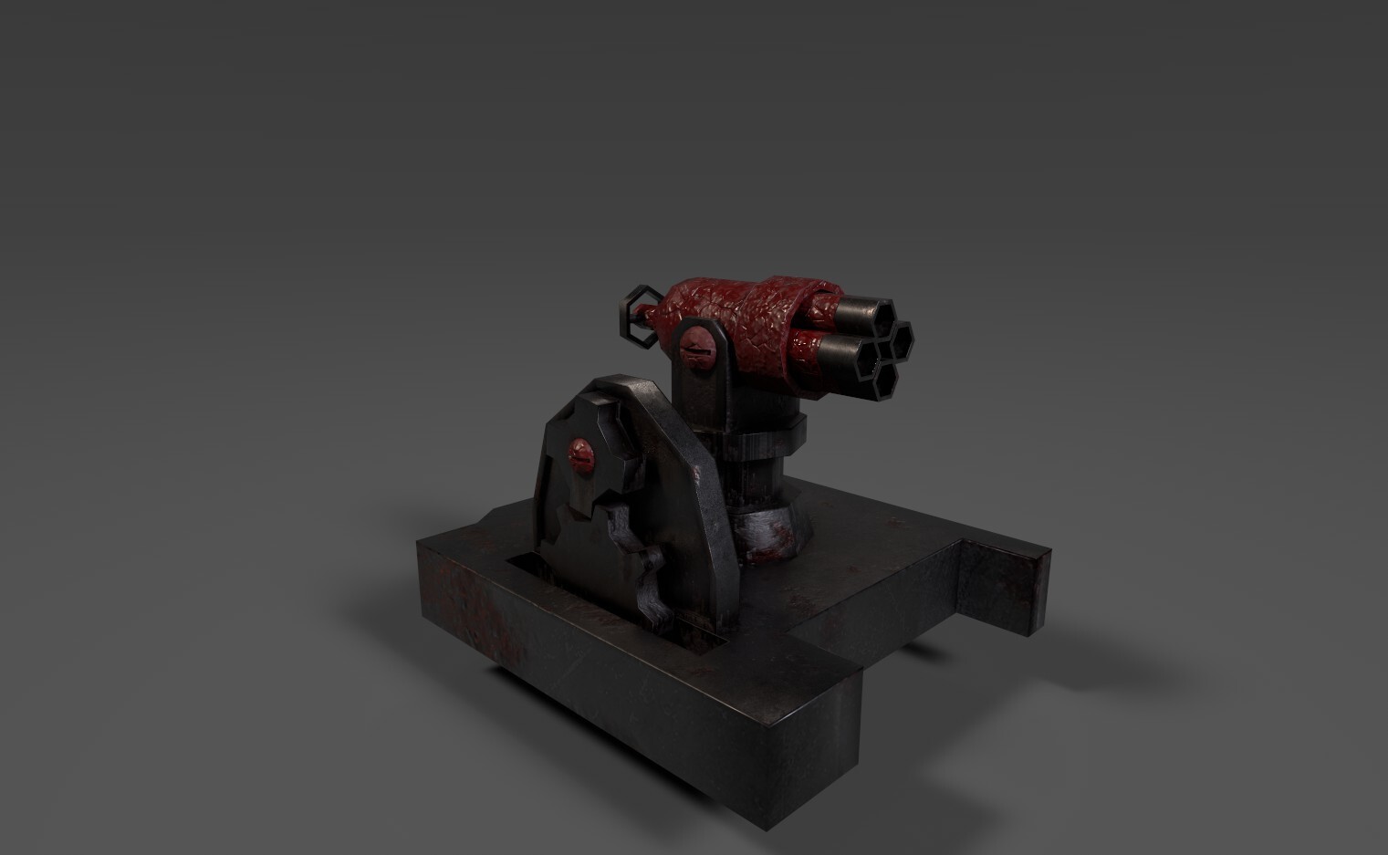 ArtStation - Stylized Turret