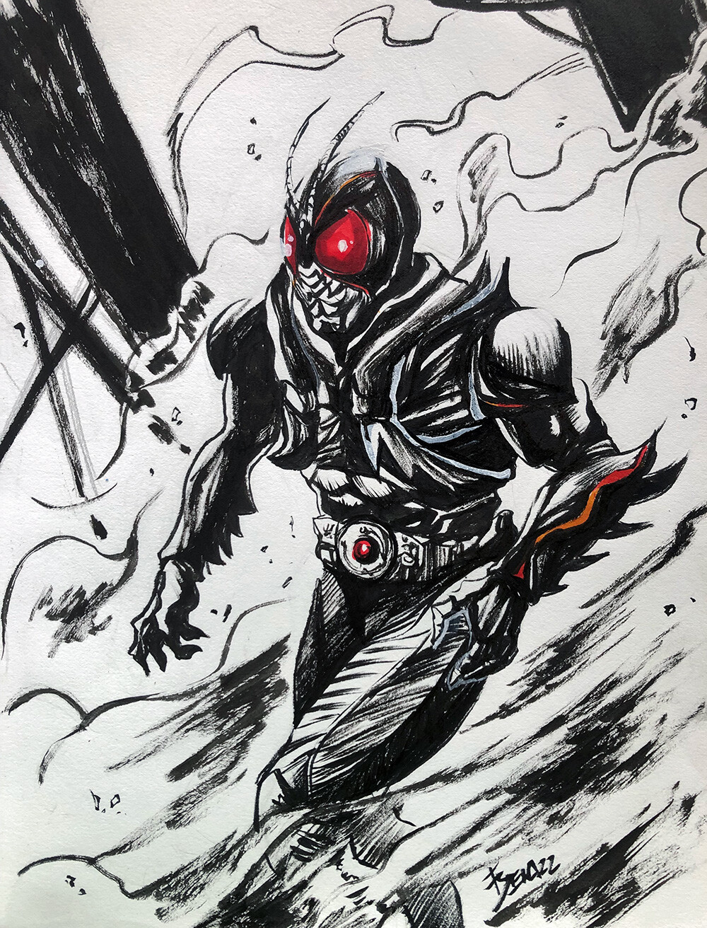 ArtStation - Kamen Rider Black Sun