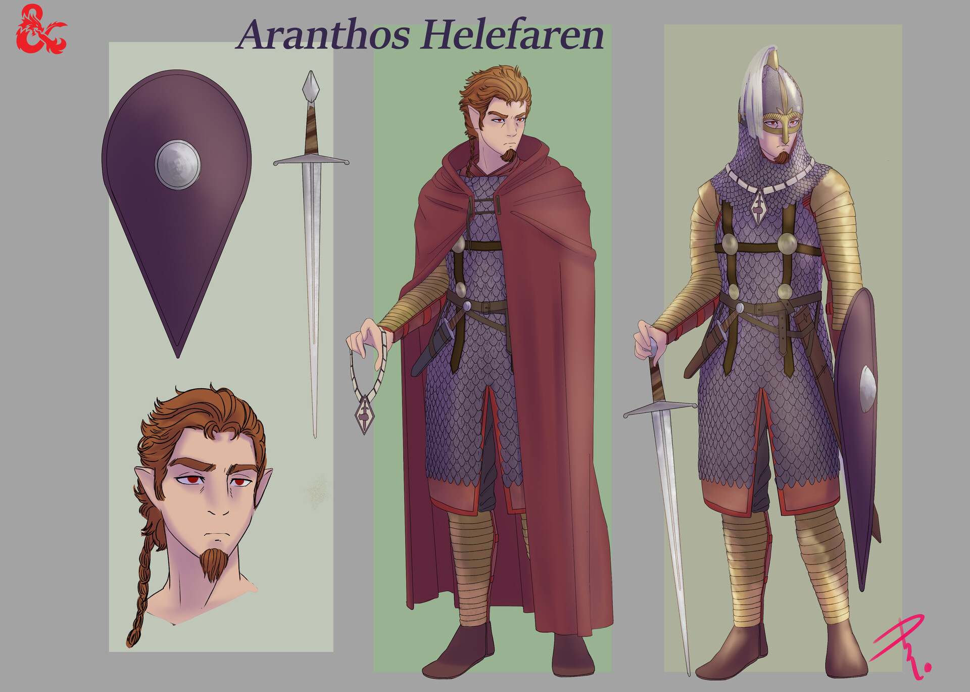 ArtStation - DnD Character Concept (Paladin)