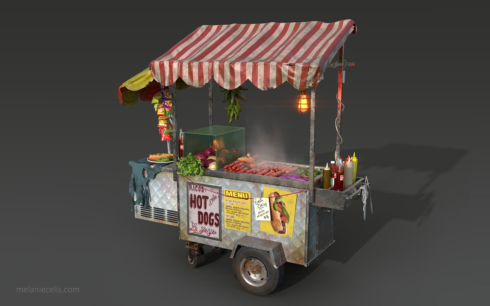 ArtStation - LA Street Dog