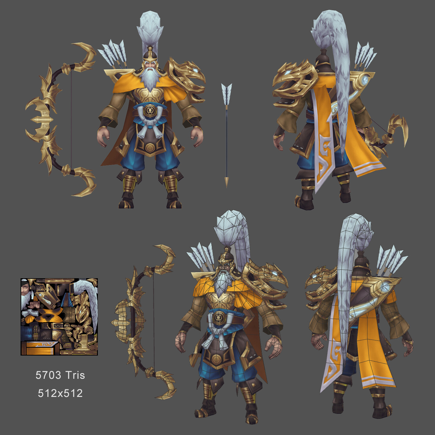 Chengjie Wang - 2008~2015 mobile game , hand painting , photo ref , Low ...