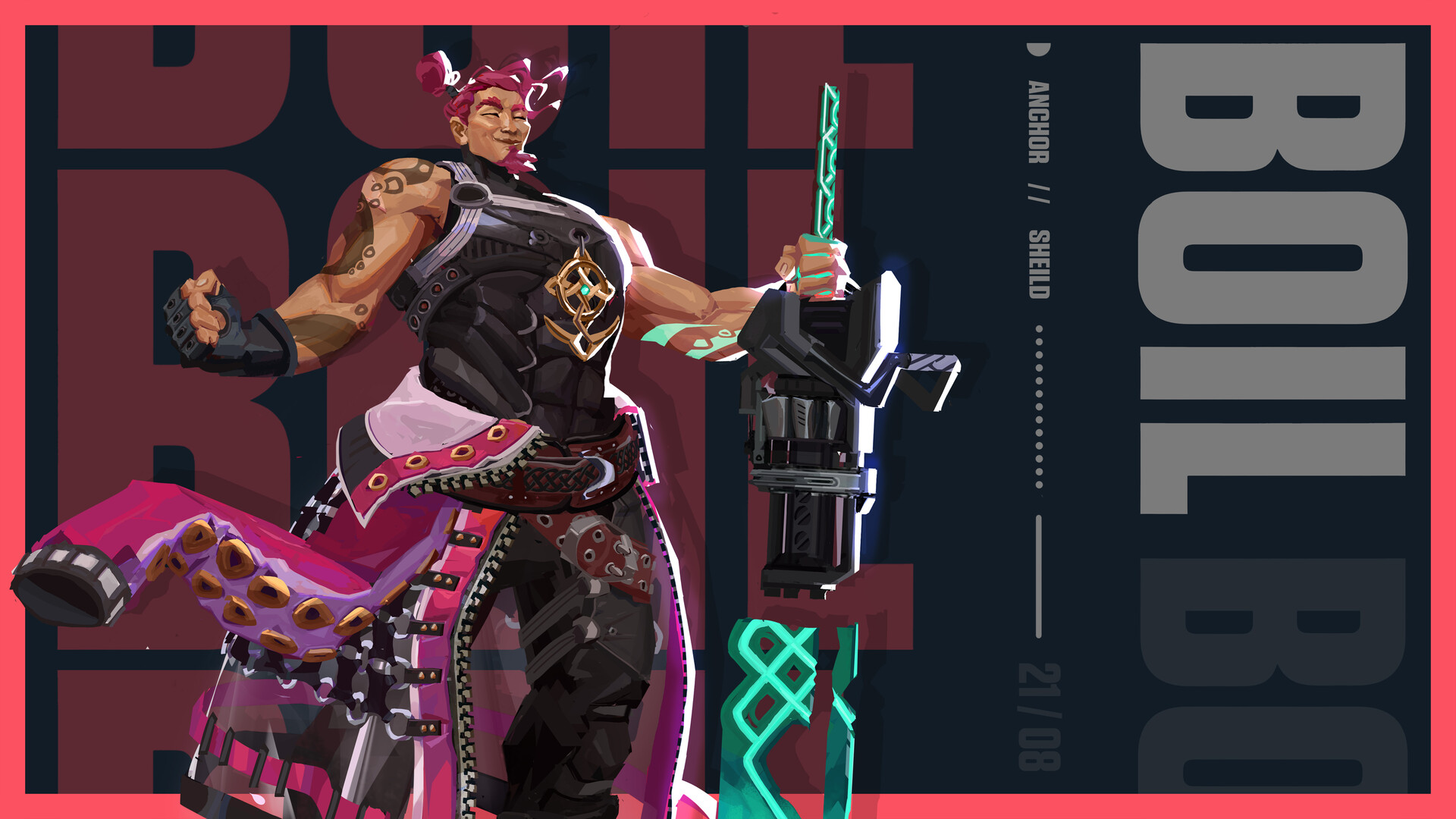 ArtStation - Valorant Agent Concept Illustration - Boil