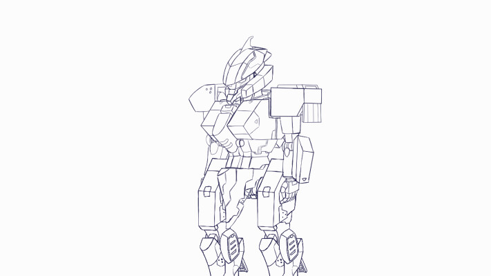ArtStation - 2D mech hand flap
