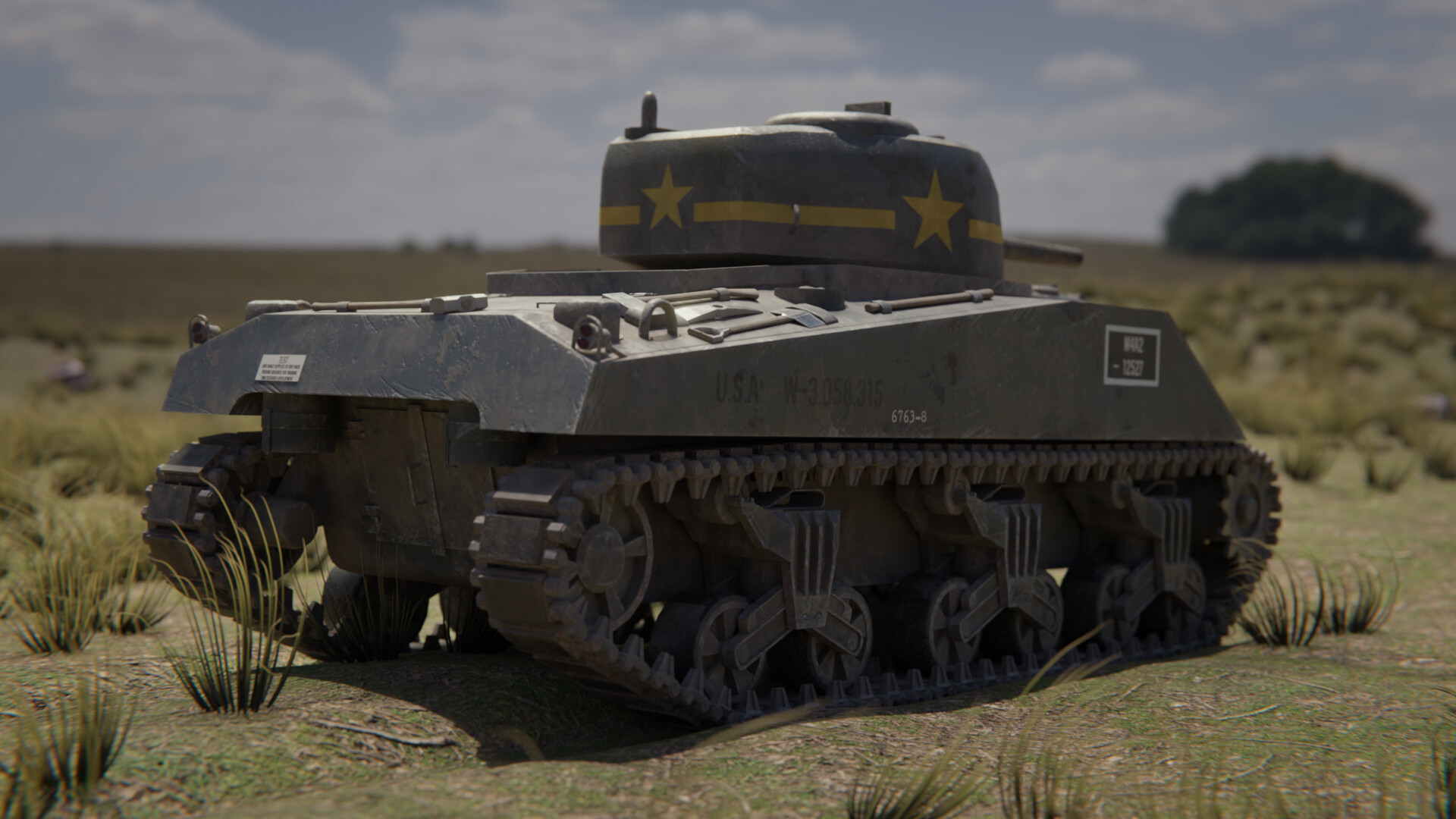 Matthew Louden - M4 Sherman (Fort Knox Training Grounds)
