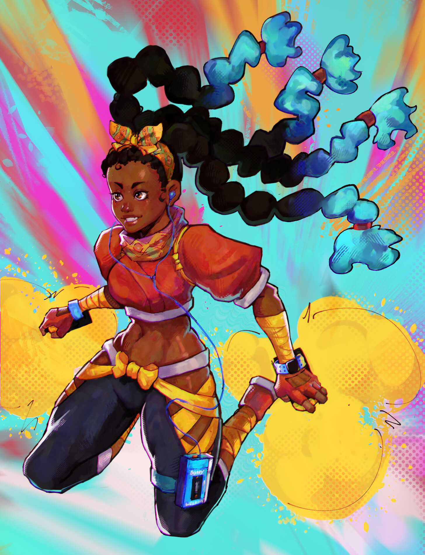 ArtStation - Kimberly Sf6 poster