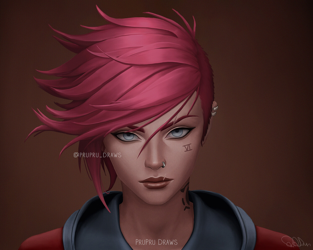 ArtStation - Arcane Vi fan art