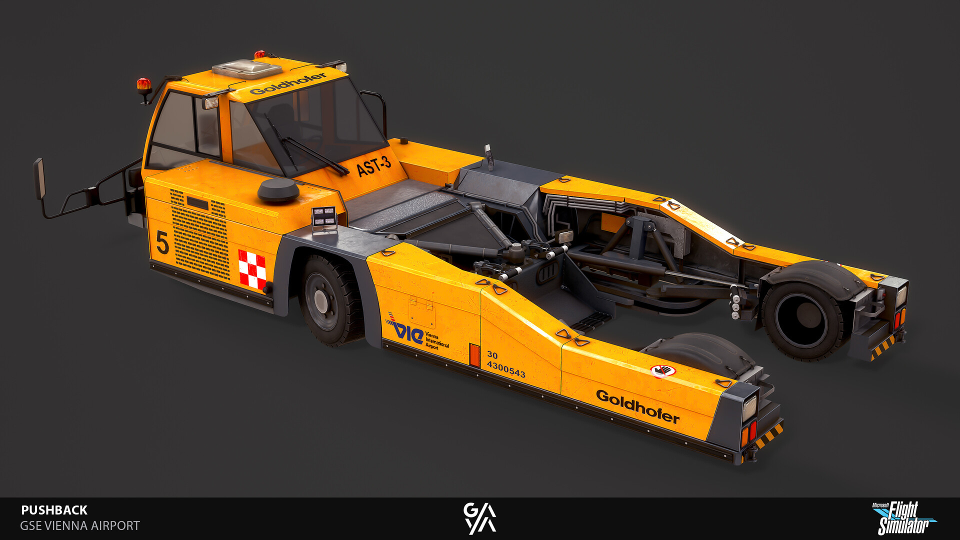 Fabrício Sousa - Airport GSE: Vienna Airport Tractors and pushback