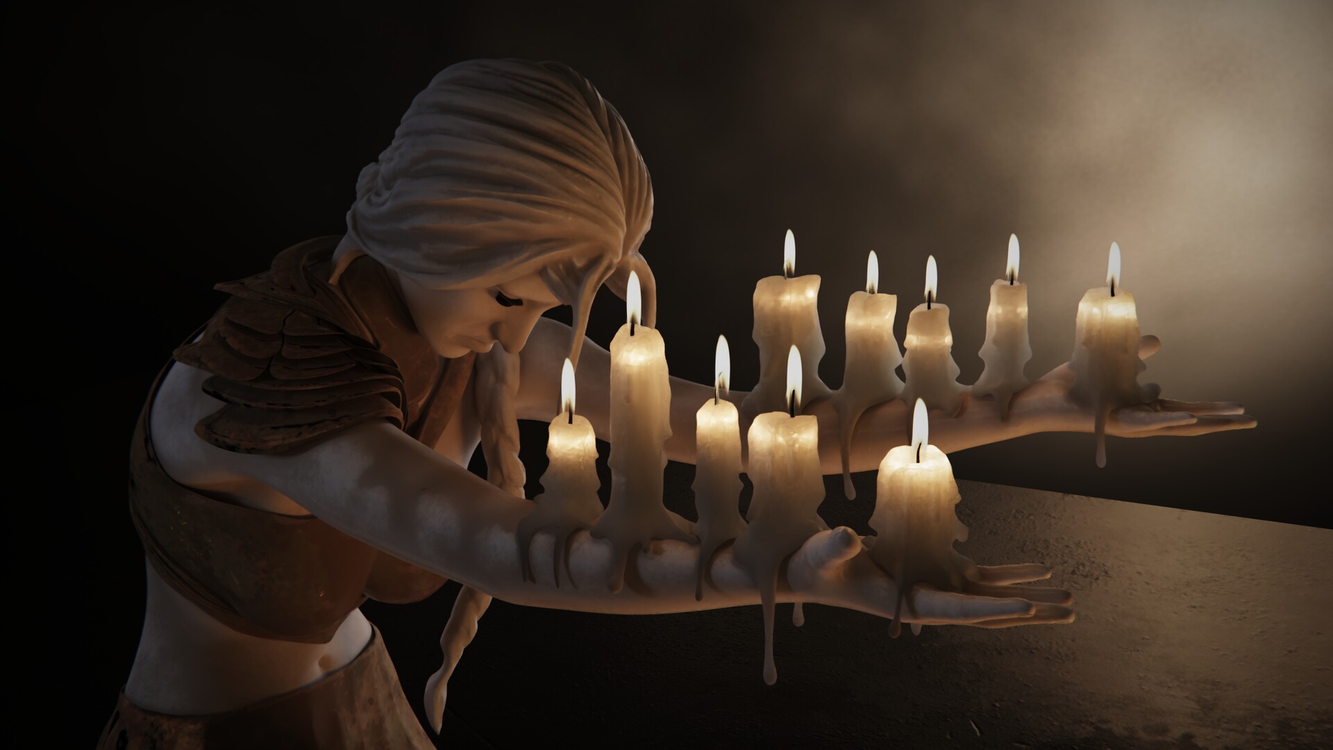 ArtStation - candles of hope