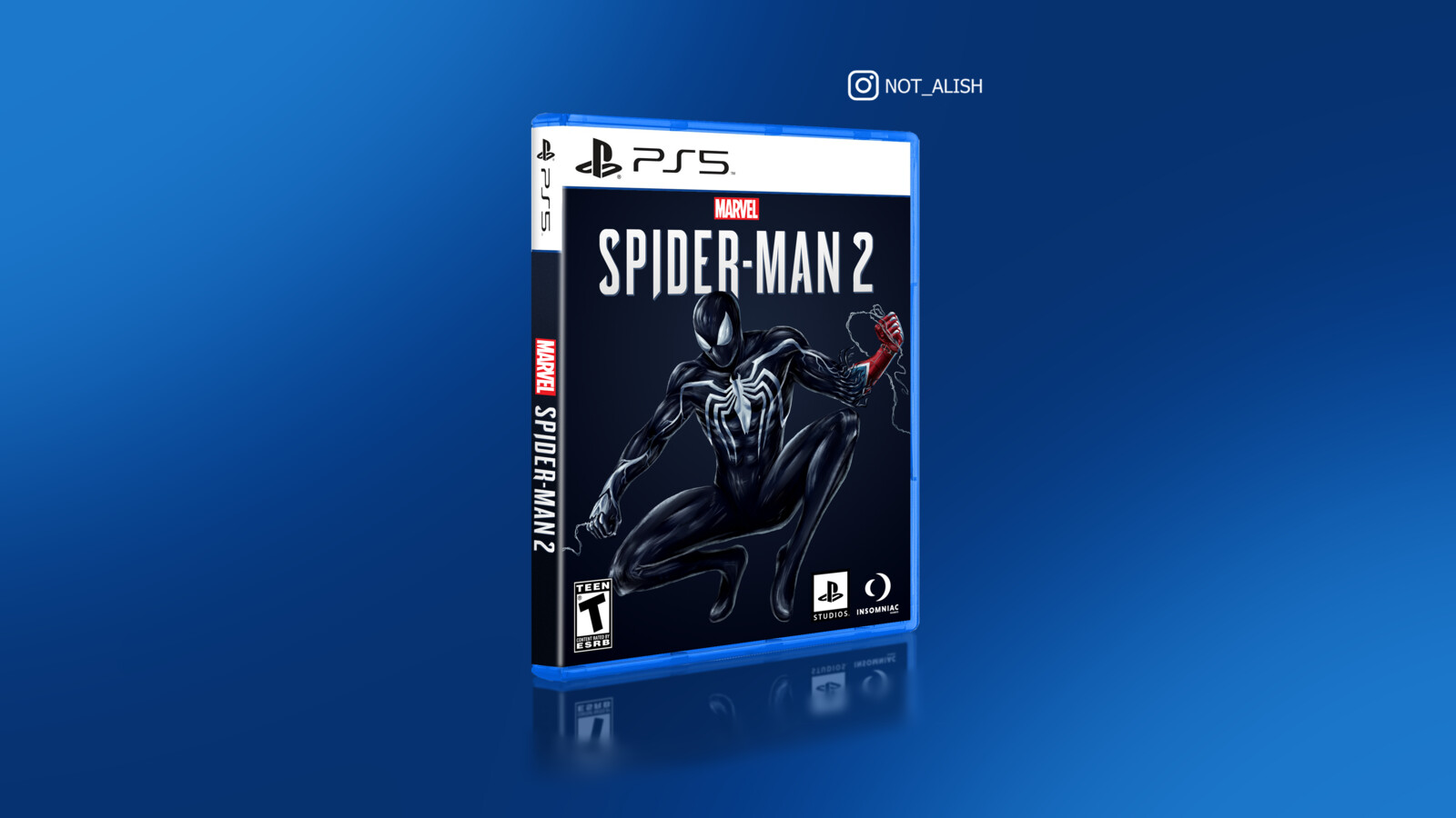 not_alish - Marvel's Spider-Man 2 Cover Art