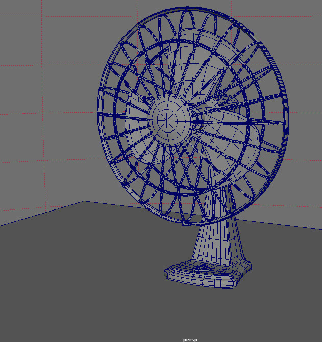 ArtStation - Table fan