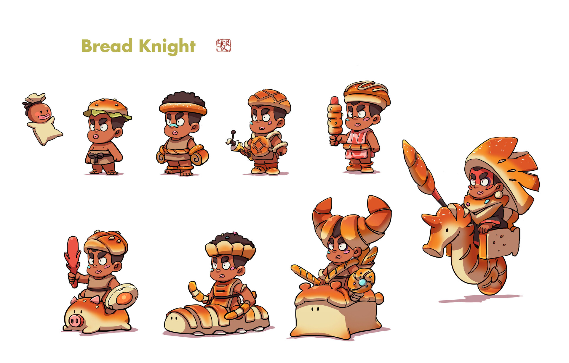 ArtStation - BREAD KNIGHT