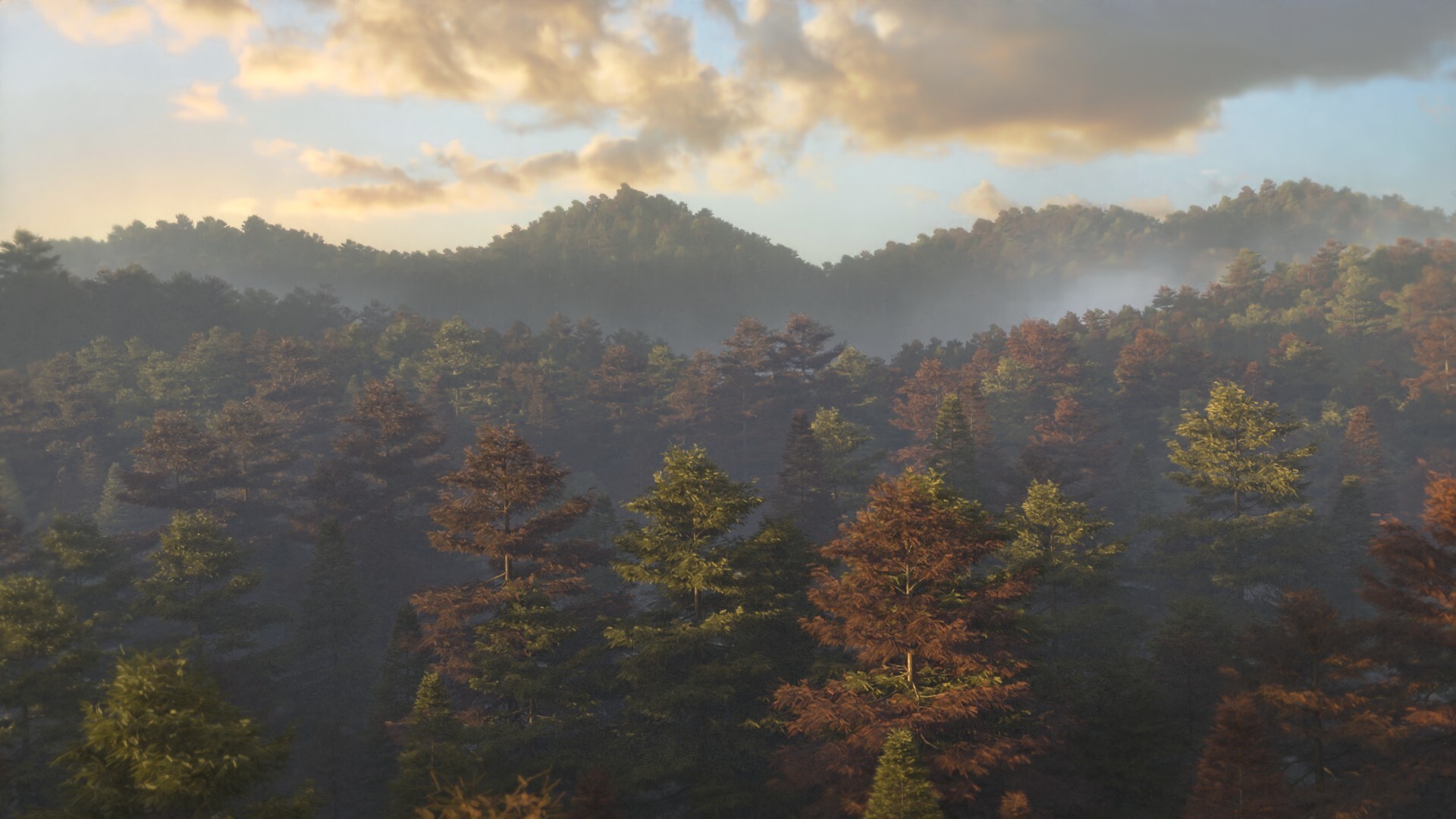 ArtStation - Fall Forest