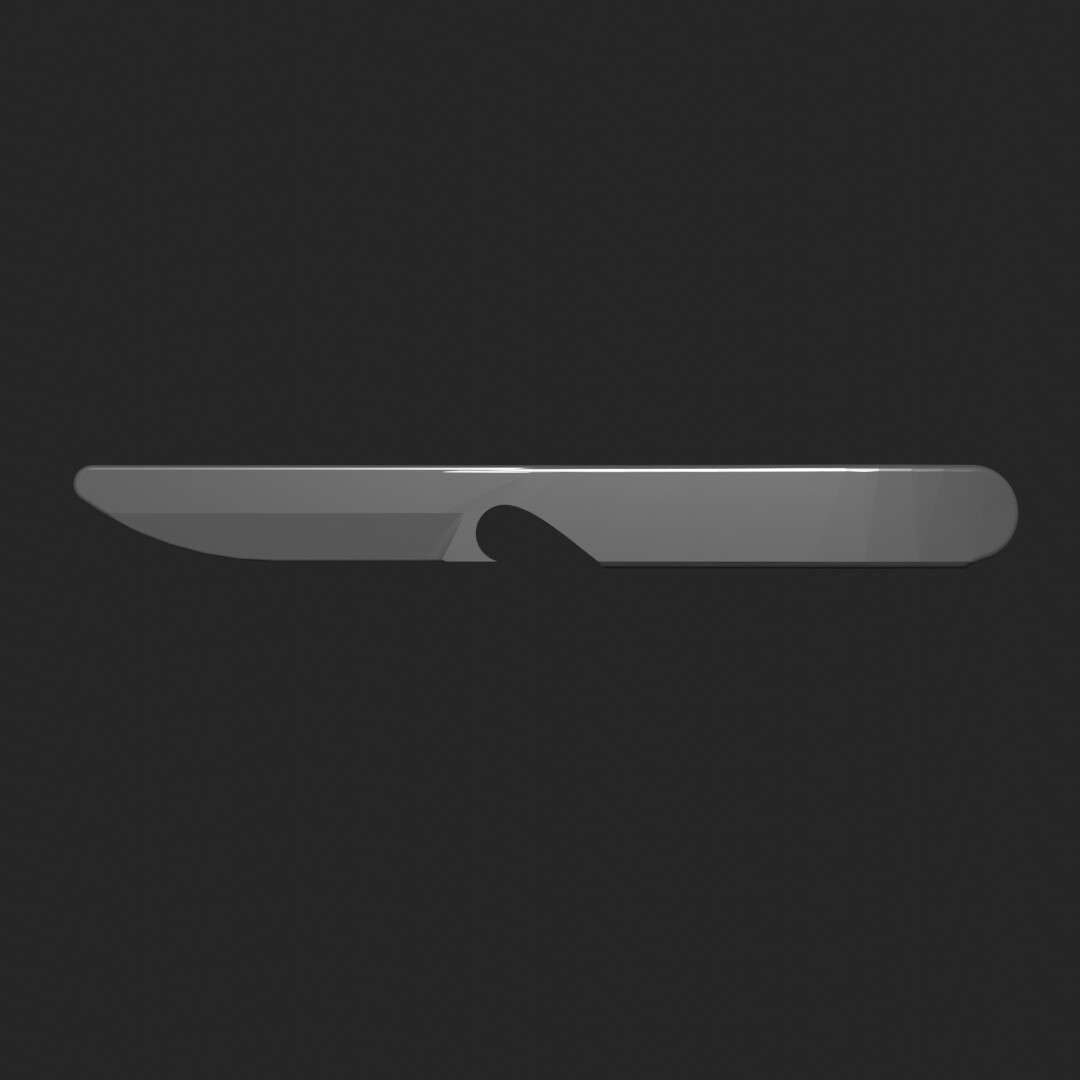 ArtStation - Open Cap Knife