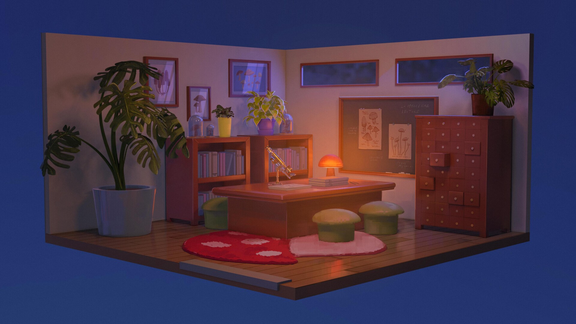 ArtStation - Mushroom Room