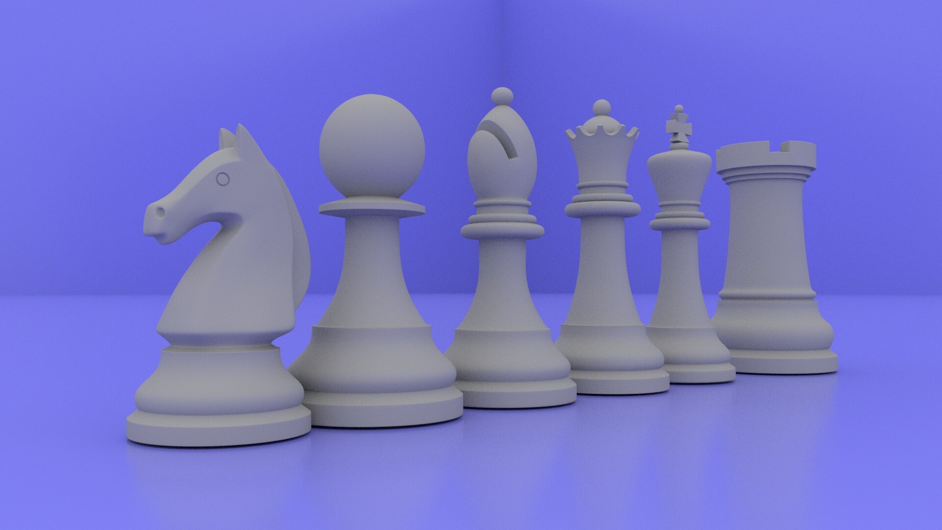 ArtStation - chess pieces