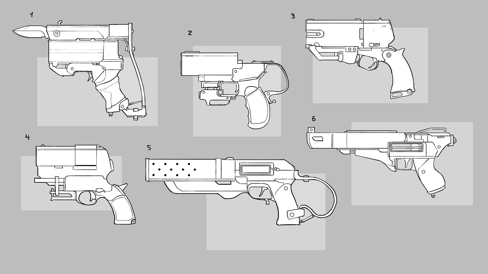 Vincent Althoefer - Prop project - Shotgun pistol