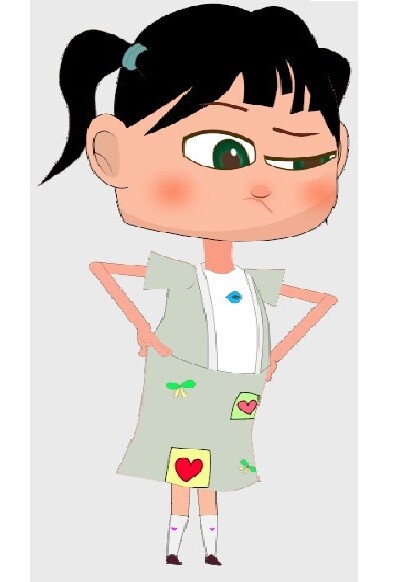 ArtStation - 2D chibi girl