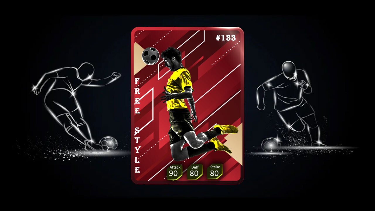 ArtStation - Soccer 3D NFT Card After effects template