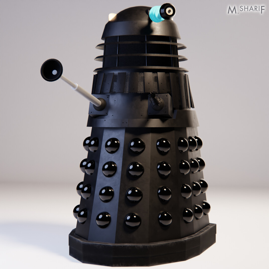 ArtStation - Goon X Dalek 3d Model