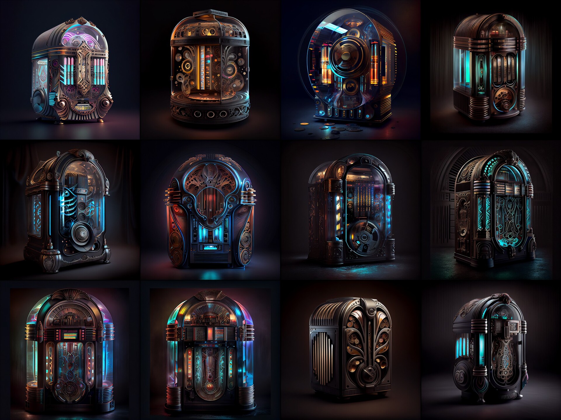 ArtStation - Jukebox designs