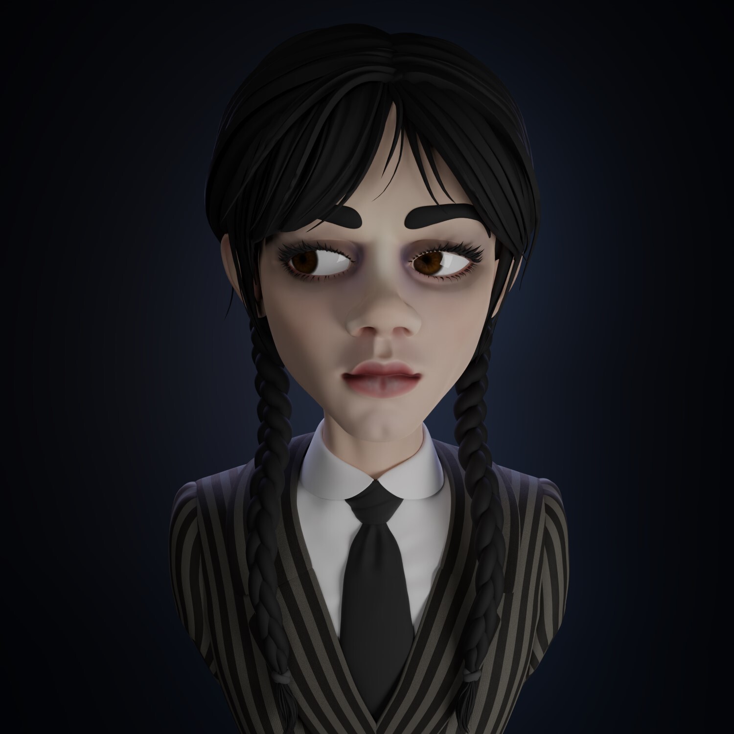ArtStation - Wednesday Addams