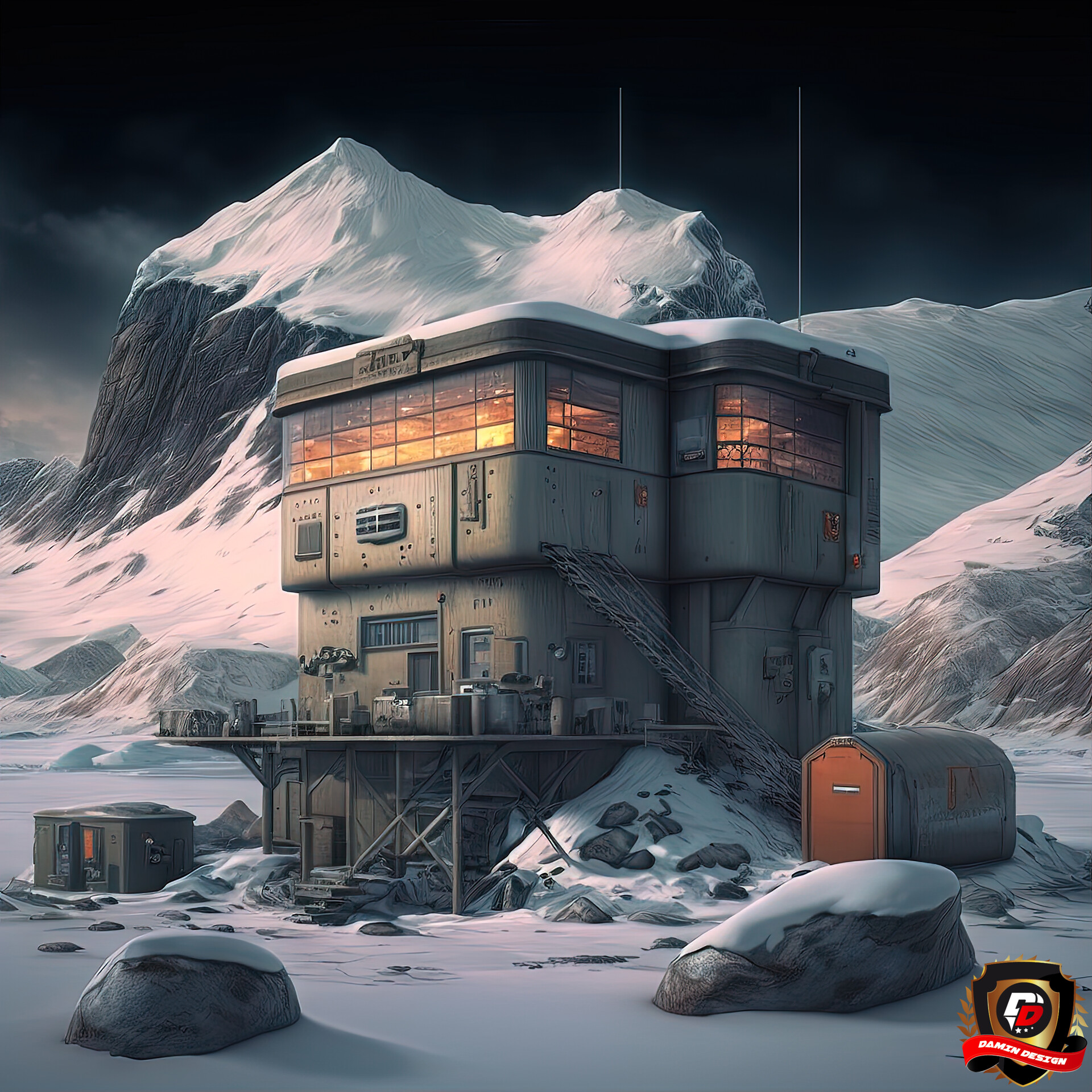 ArtStation - Old Antarctica Base Volume 2