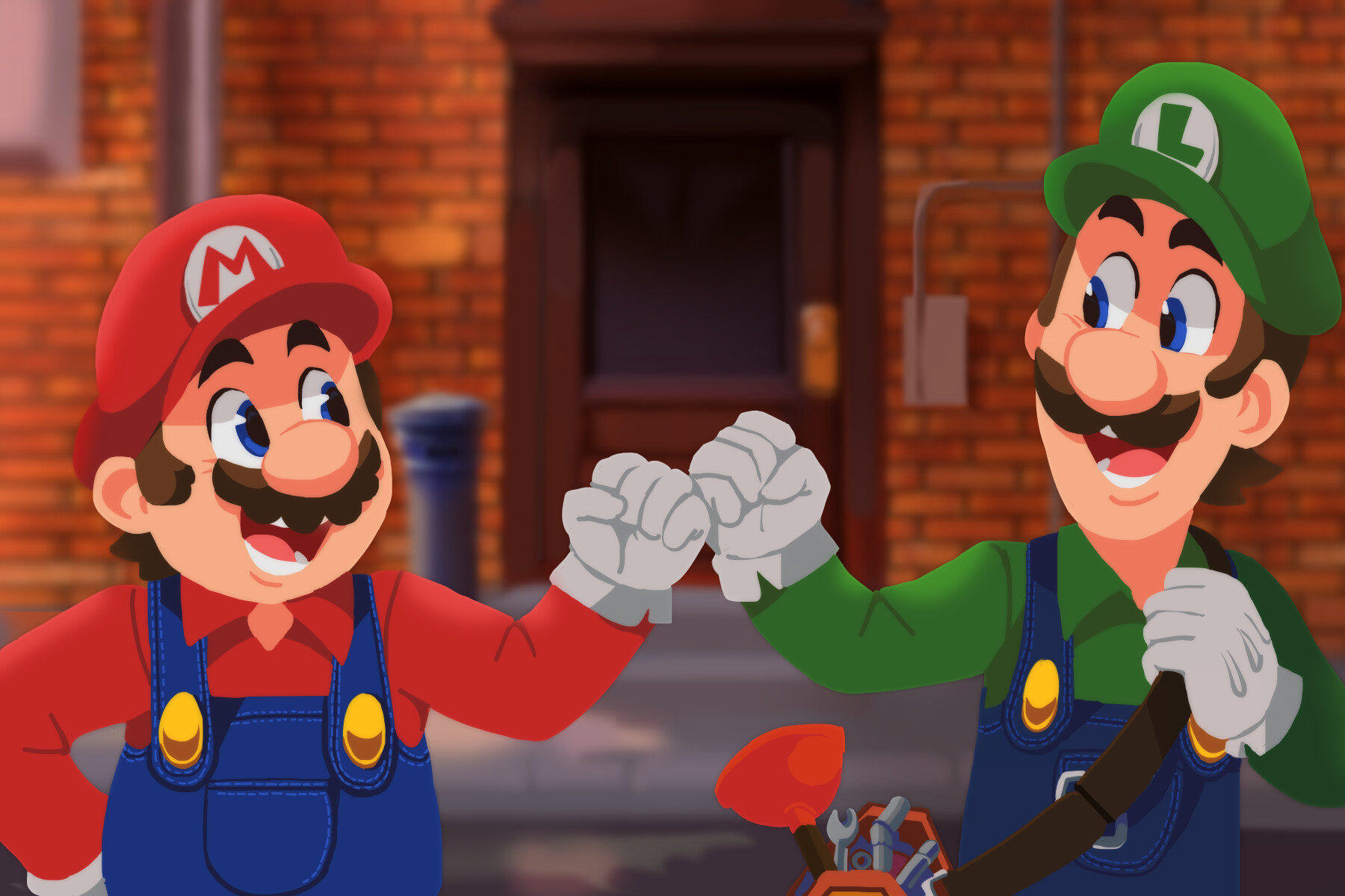 ArtStation - mario Movie screenshot