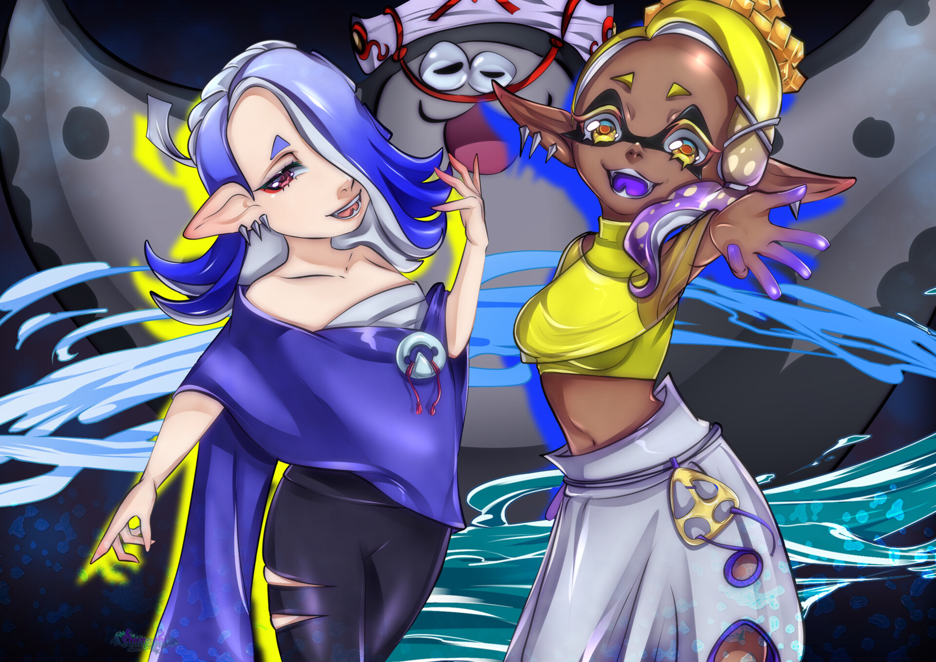 ArtStation - (Splatoon3) Deep Cut