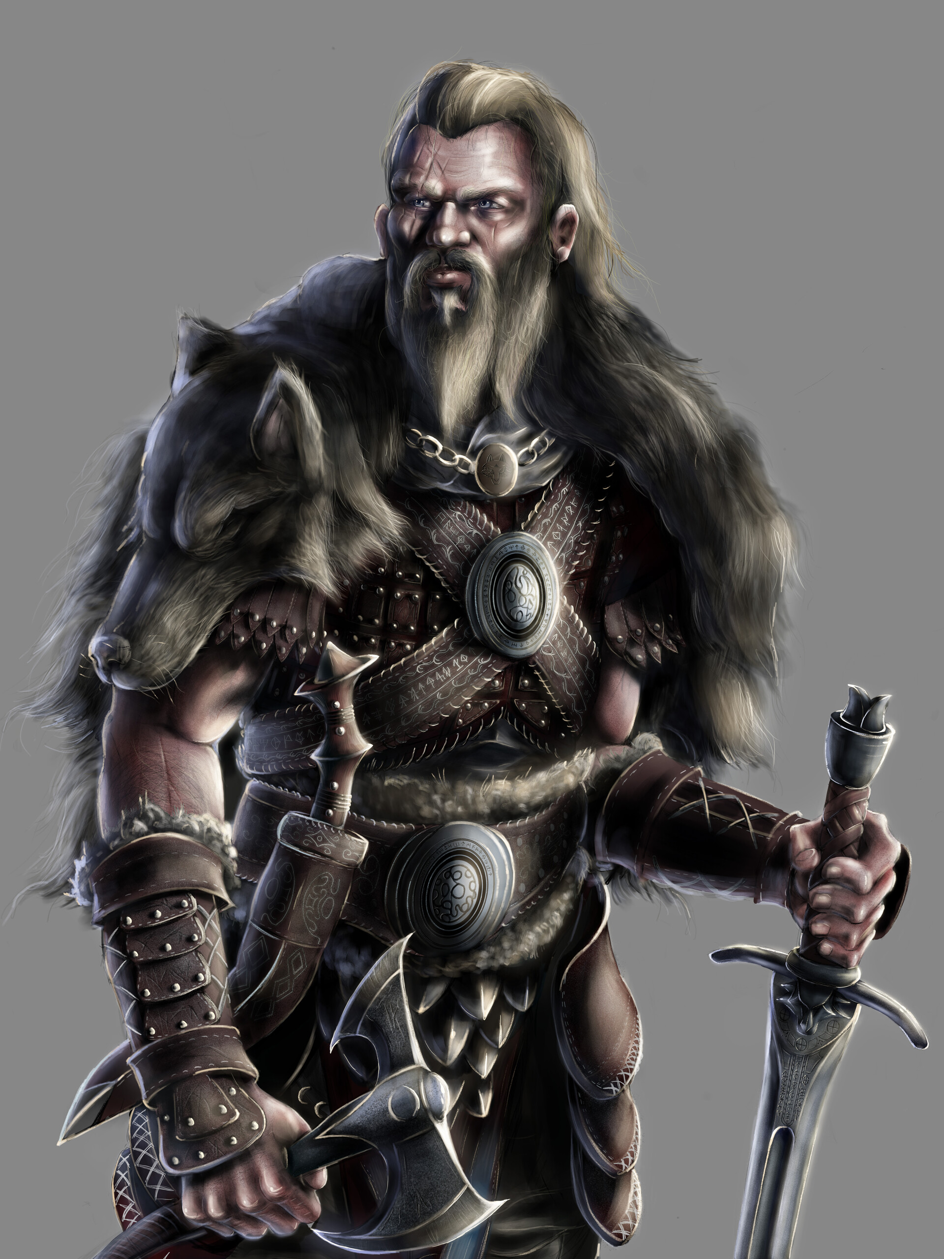 ArtStation - Barbarian Bezerker #1