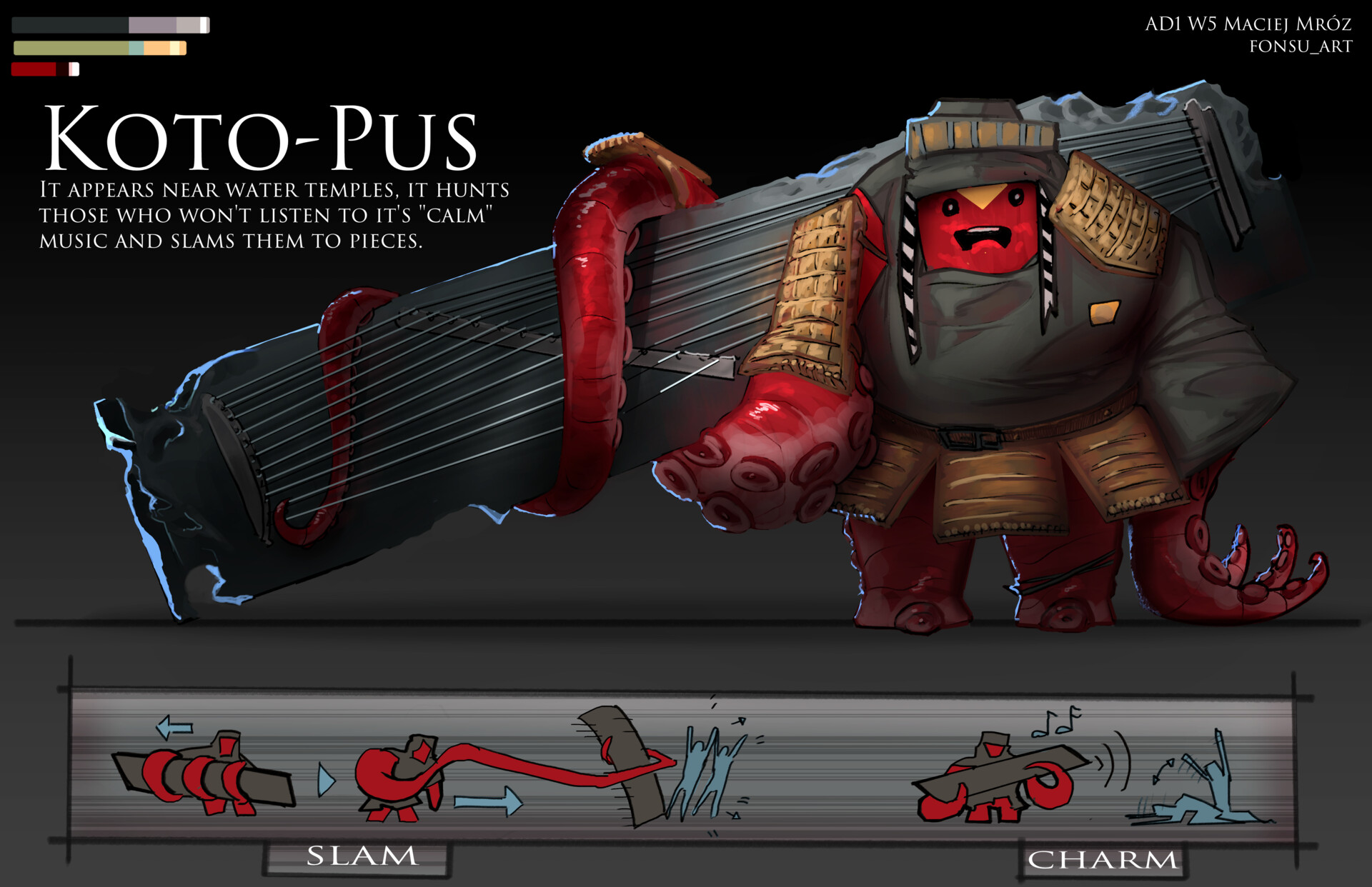 ArtStation - Octopus Monster